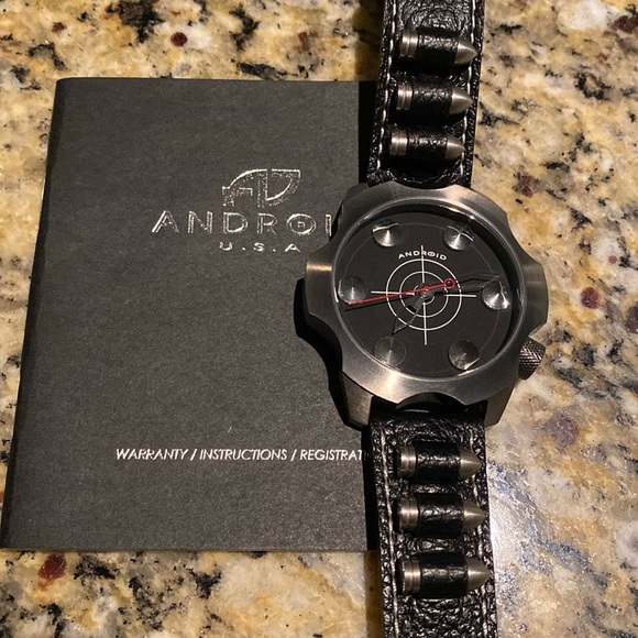 Android USA | Accessories | Android Usa Revolver 48 Mens Quartz Watch ...